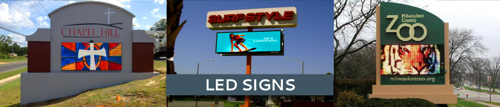 LED/Digital Signs - Complete Signs